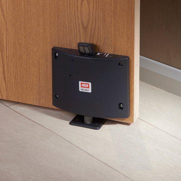 Union DoorSense Battery Operated Door Holder - Black | Welling UK