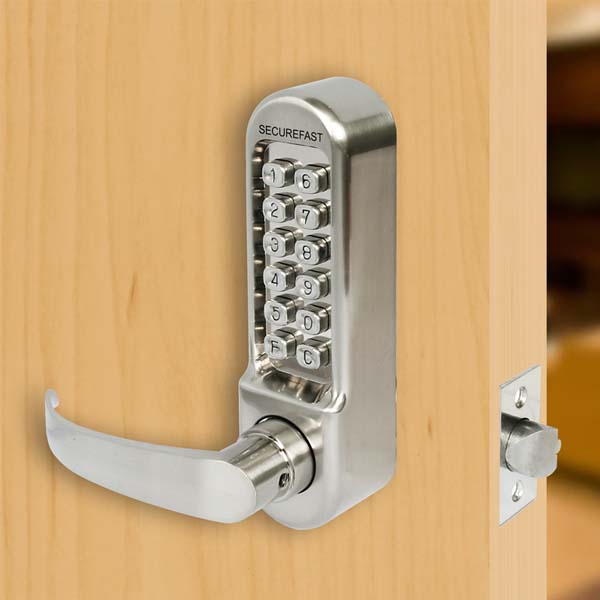 Securefast Push Button Digital Lock with Levers - HEAVY duty | Welling UK